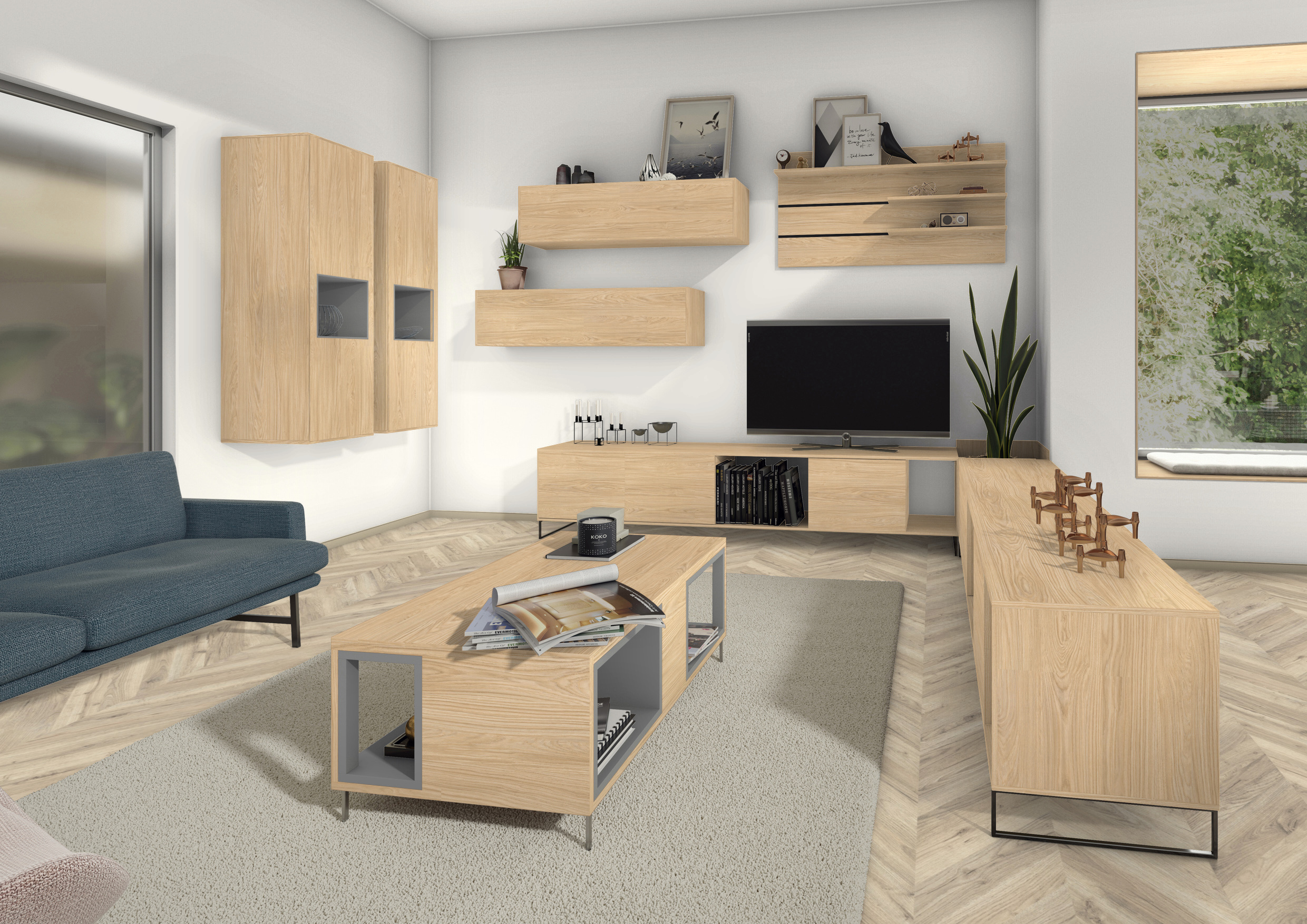 H1367 ST40 - Roble Casella Natural Claro - Maderas Gran Vía